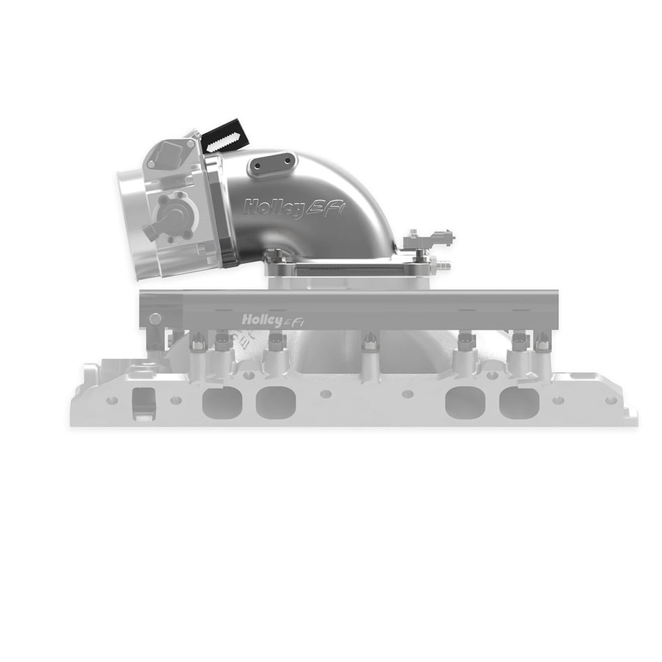 HOLLEY EFI GM LS EFI THROTTLE BODY INTAKE ELBOW 4150