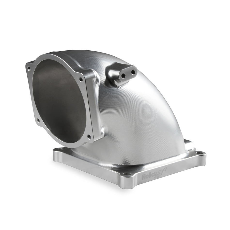 HOLLEY EFI BILLET GM LS EFI THROTTLE BODY INTAKE ELBOW 4500