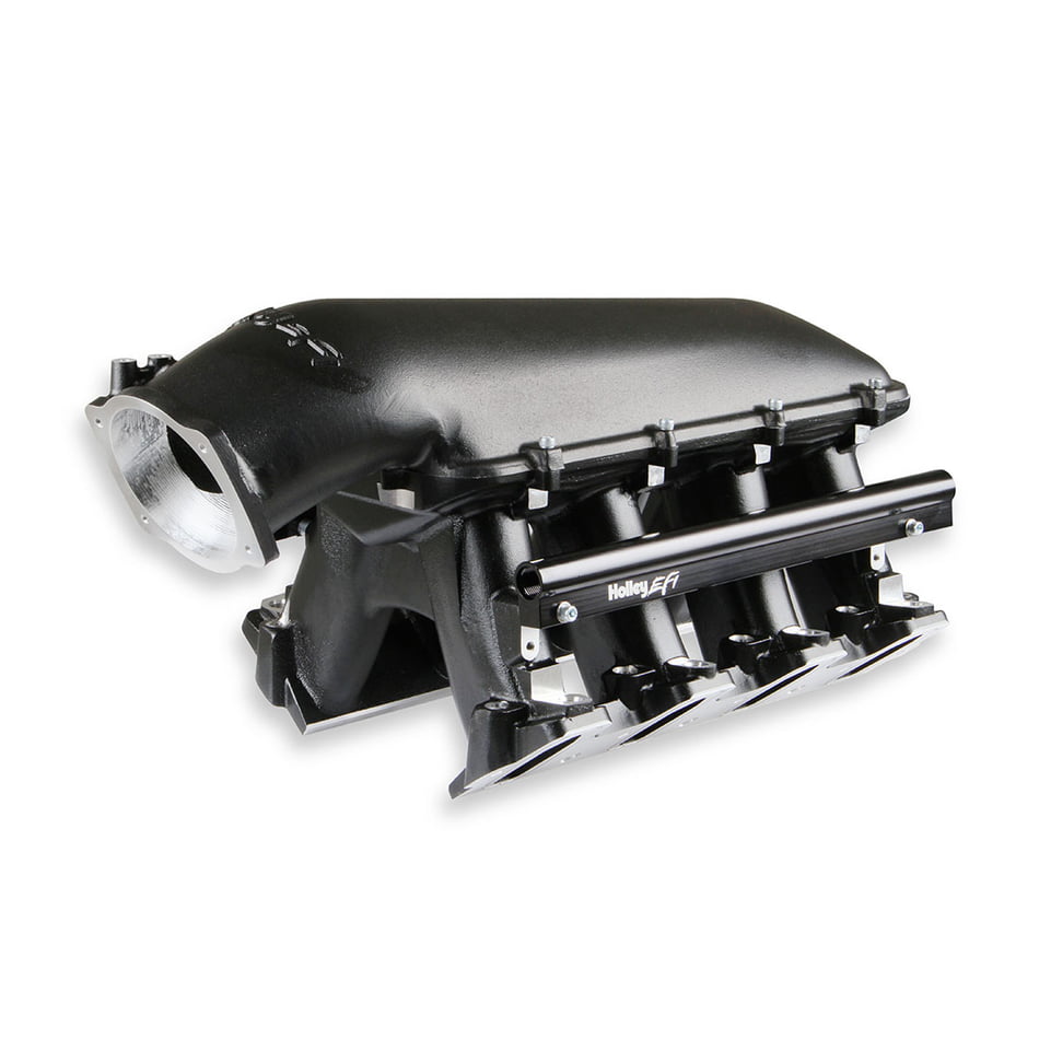 HOLLEY EFI GM LS3/L92 HI-RAM INTAKE MANIFOLD 92MM WITH FUEL RAILS BLACK