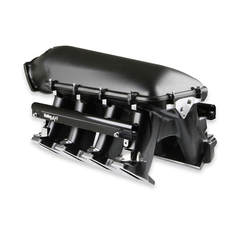 HOLLEY EFI GM LS3/L92 HI-RAM INTAKE MANIFOLD 92MM WITH FUEL RAILS BLACK