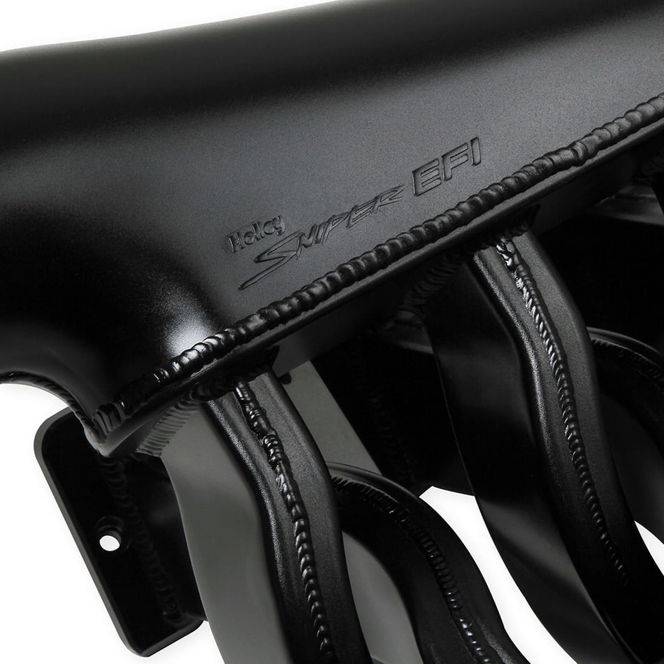 HOLLEY SNIPER EFI FABRICATED INTAKE MANIFOLD, DUAL PLENUM 102MM GM LS3 ...