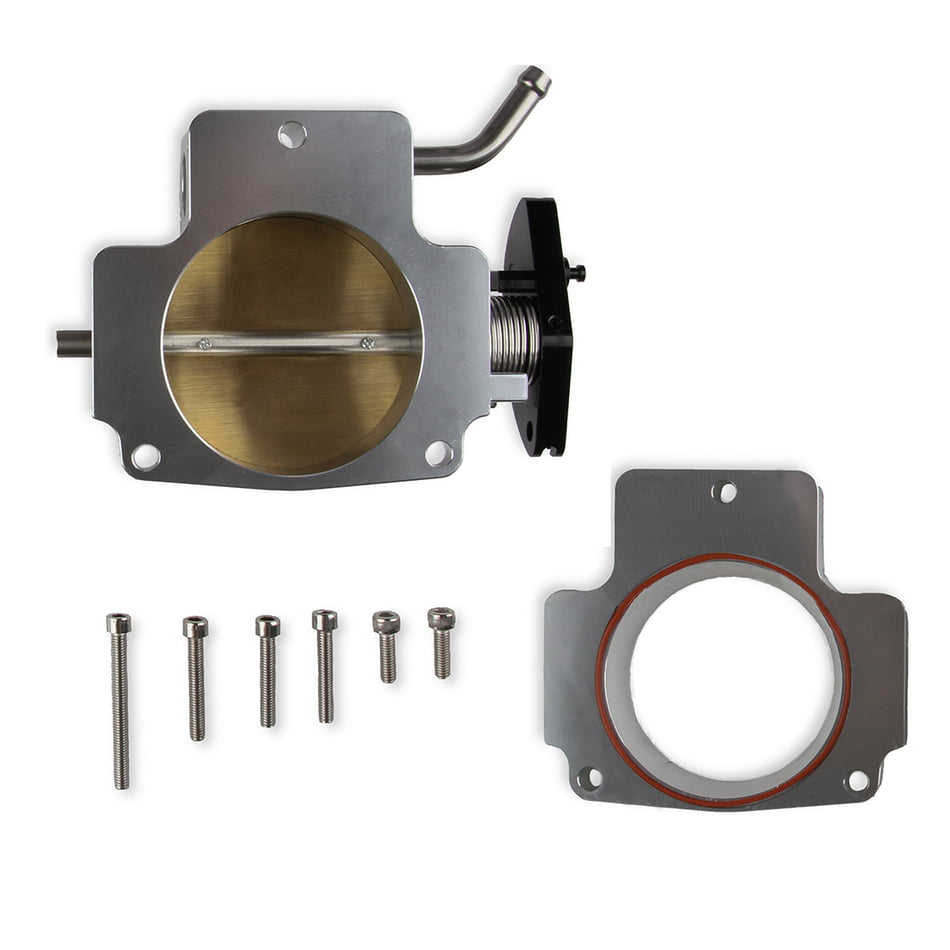 HOLLEY SNIPER EFI 85MM 3 BOLT BILLET LS THROTTLE BODY WITH ADAPTER
