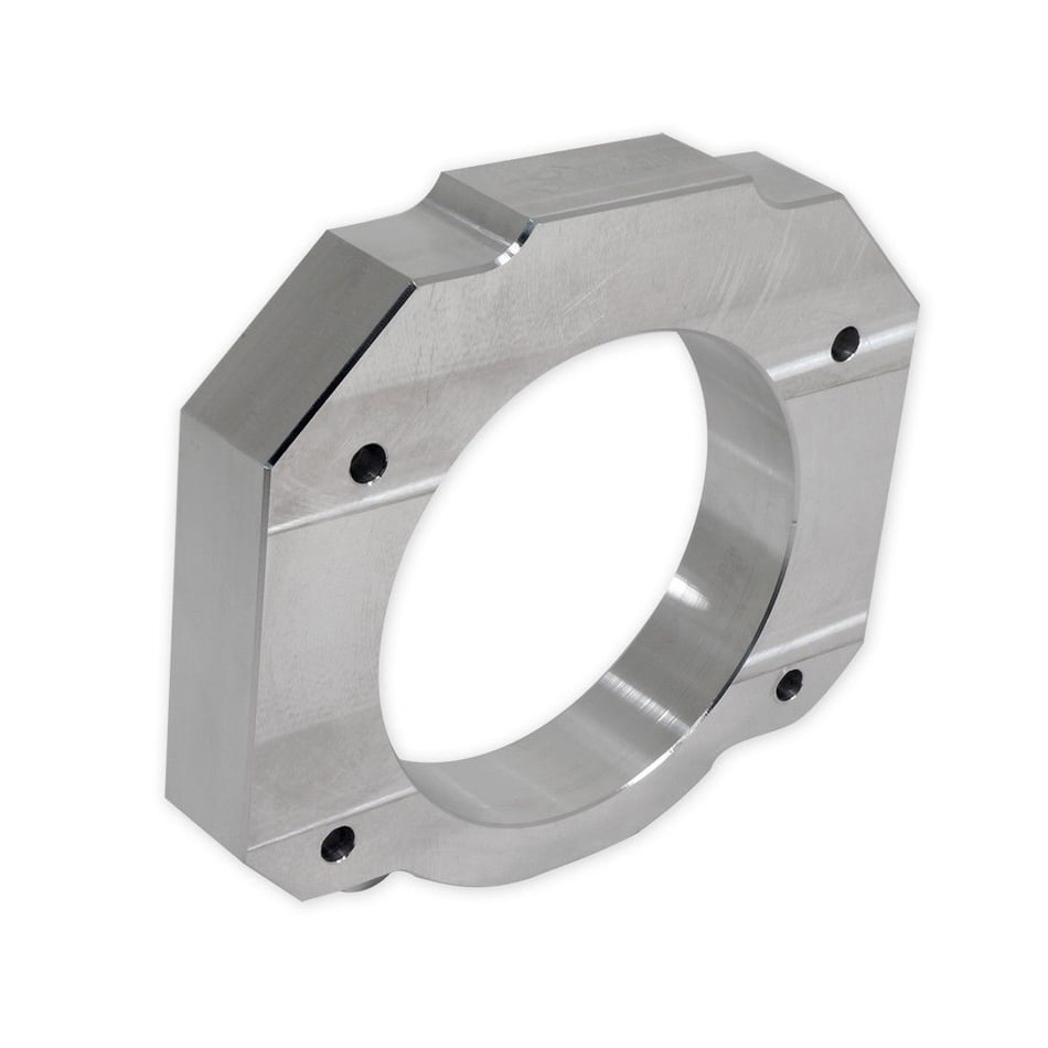 CBM MOTORSPORTS™ 92MM CLOCKWISE ROTATION BILLET LS THROTTLE BODY ADAPTER