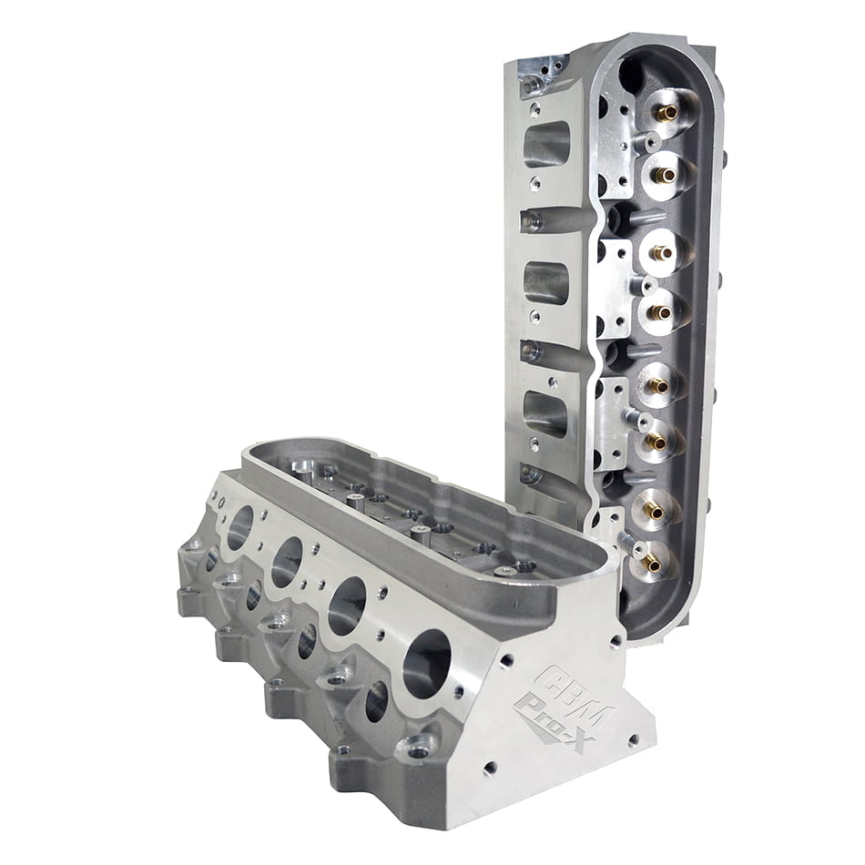 CBM MOTORSPORTS™ PRO-X™ CNC PORTED 4 BOLT LS3 CYLINDER HEADS COMPLETE
