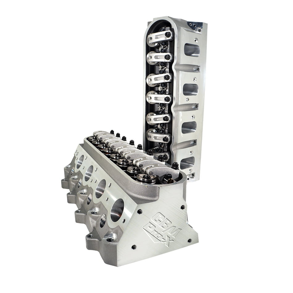CBM MOTORSPORTS™ PRO-X™ CNC PORTED 4 BOLT COMPLETE LS3 CYLINDER HEADS ...