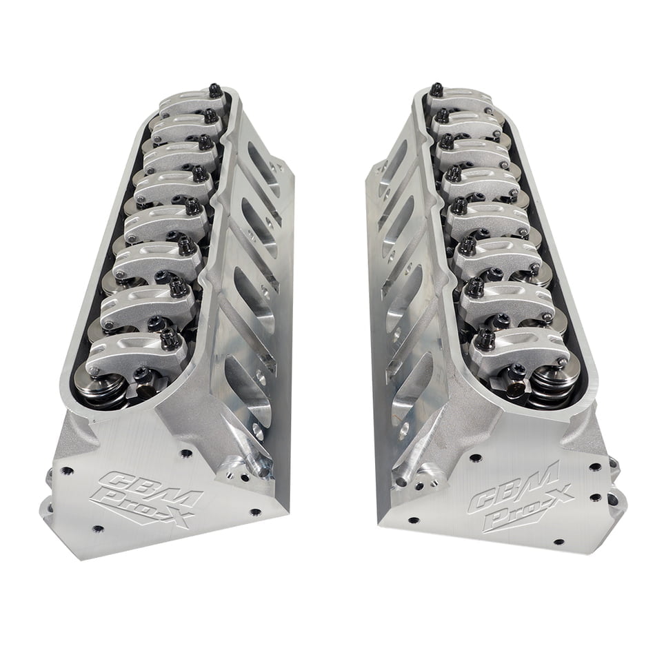 CBM MOTORSPORTS™ PRO-X™ CNC PORTED 4 BOLT COMPLETE LS3 CYLINDER HEADS ...