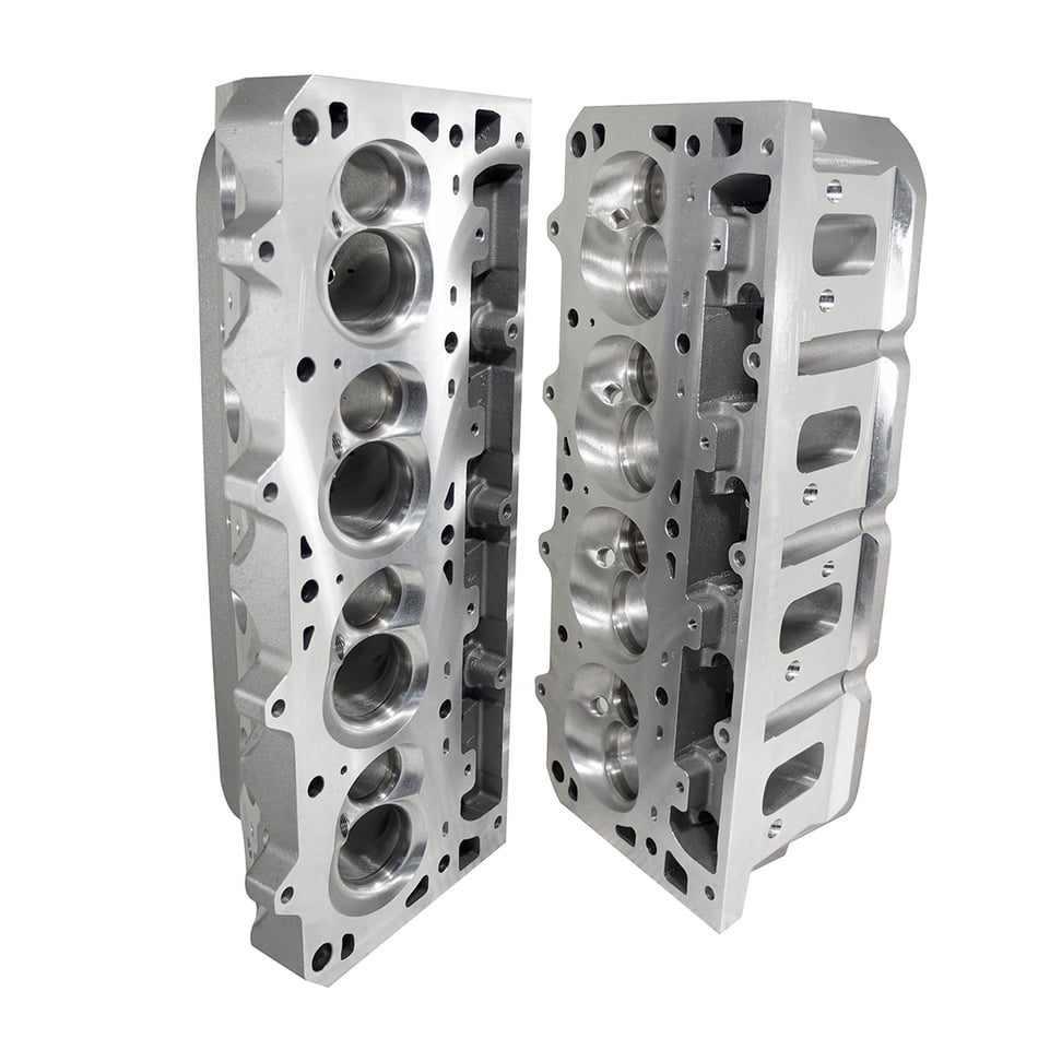 CBM MOTORSPORTS™ PRO-X™ CNC PORTED 4 BOLT LS3 CYLINDER HEADS BARE