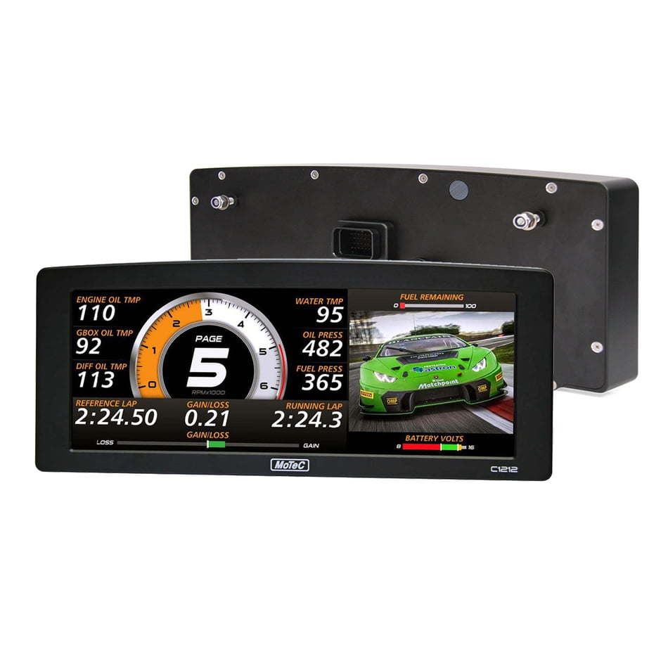 MoTeC C1212 COLOR DISPLAY DASH