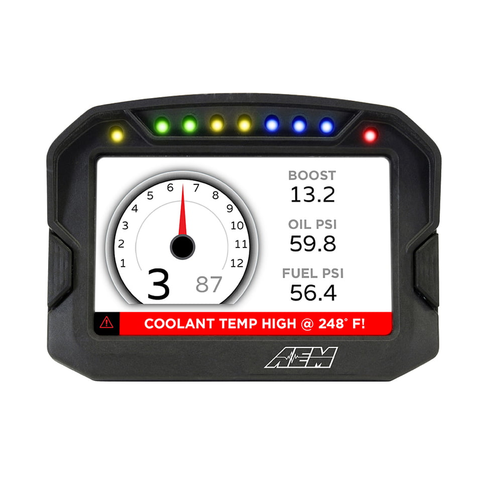 AEM CD-5 CARBON NON-LOGGING/NON-GPS DISPLAY