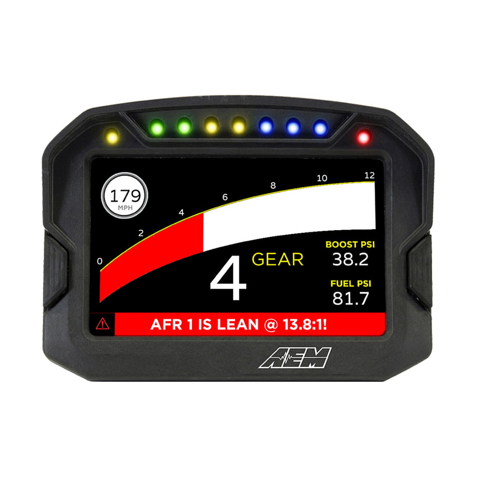 AEM CD-5G CARBON NON-LOGGING DISPLAY WITH INTERNAL GPS
