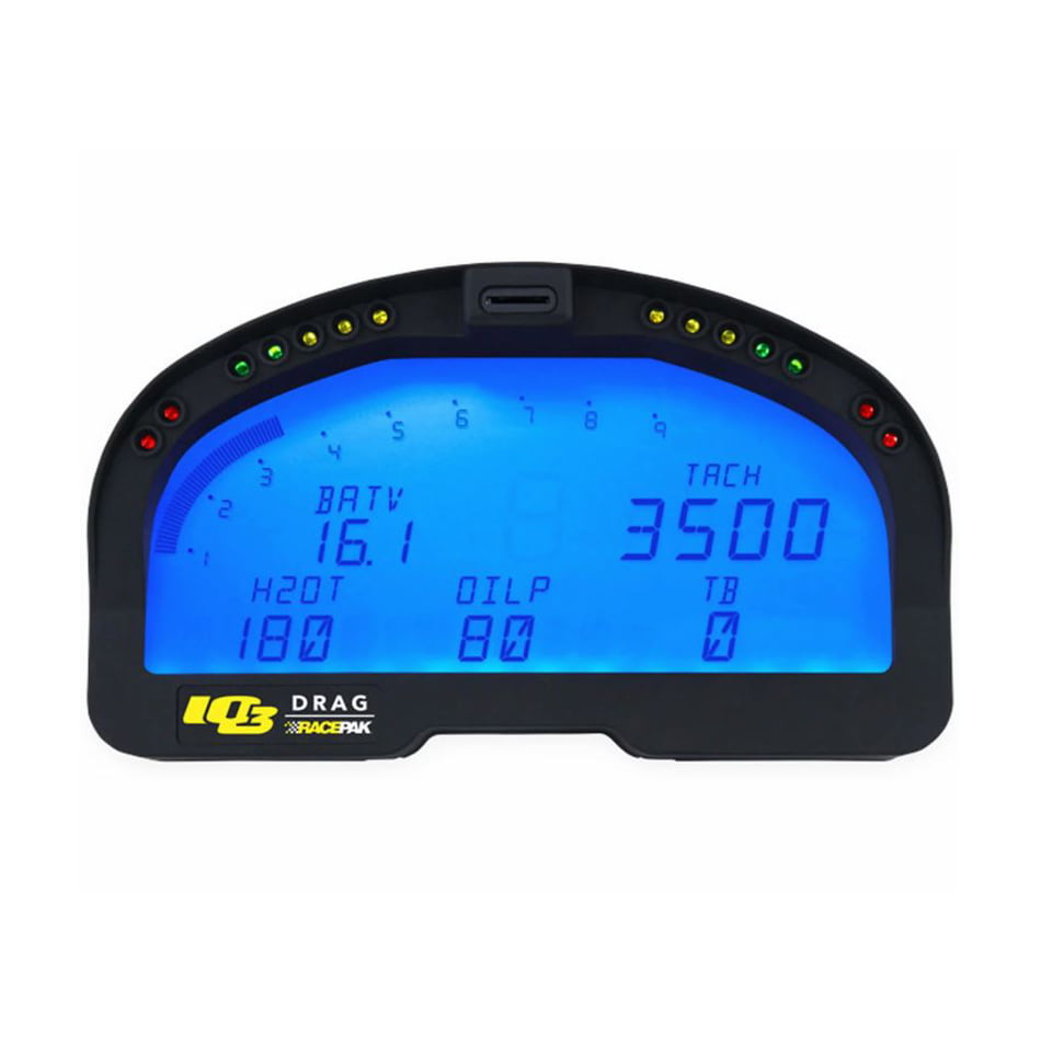RACEPAK IQ3D DRAG LOGGER DASH