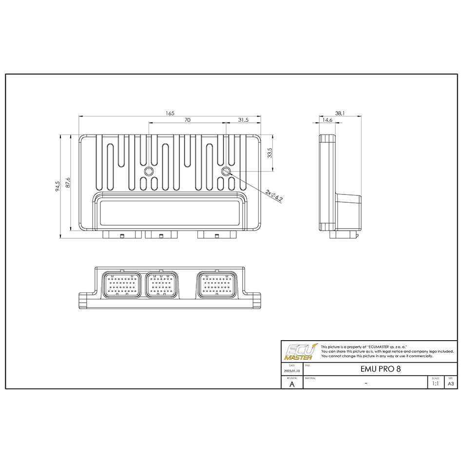 ECUMaster EMU PRO-8 STANDALONE ENGINE MANAGEMENT UNIT