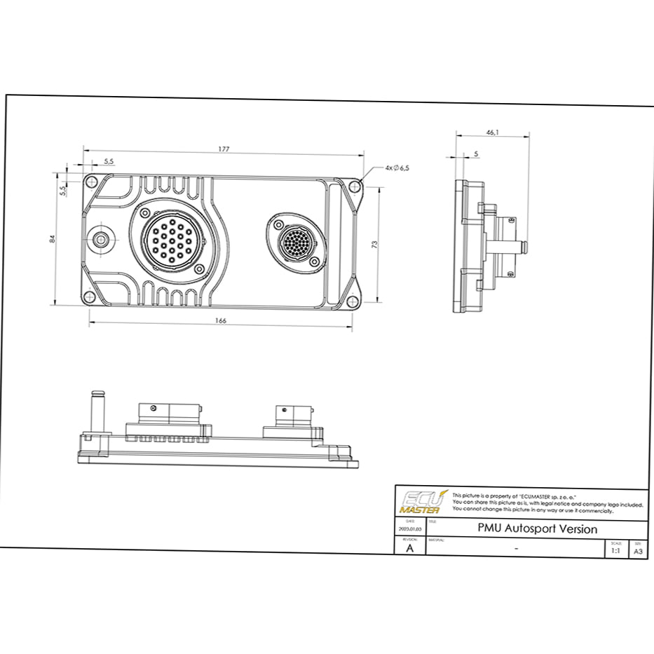 Ecumaster Pmu 16as Power Management Unit With Data Logging