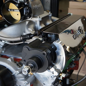 CBM MOTORSPORTS™ TROPHY TRUCK HIGH MOUNT BILLET LS POWER STEERING PUMP ...