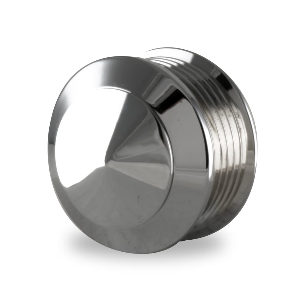 CBM MOTORSPORTS™ CHROME 6 RIB BILLET LS DRIVE BELT PULLEY KIT WITH ...