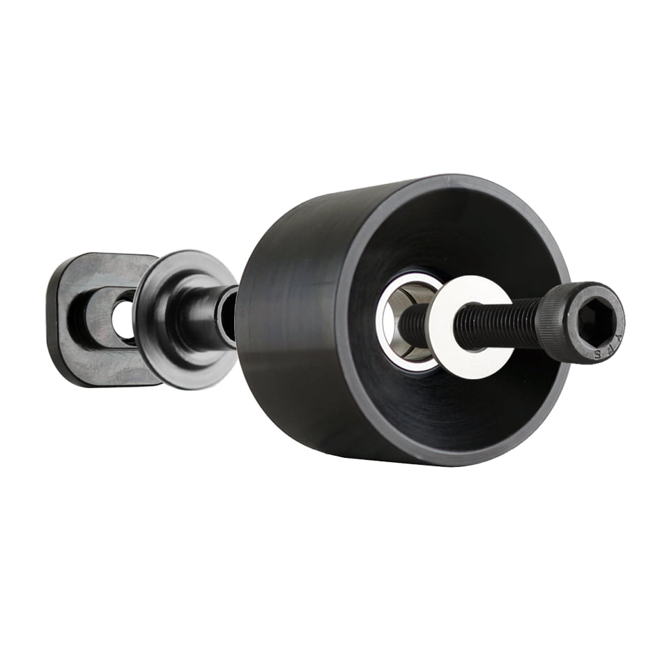 CBM MOTORSPORTS™ SMOOTH 12 RIB SLIDE STYLE 2.25" IDLER PULLEY FOR CBM ...