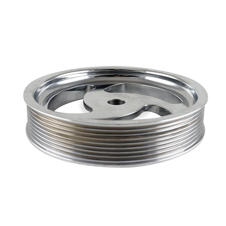 CBM MOTORSPORTS™ CHROME 8 RIB .660 SHAFT BILLET LS POWER STEERING ...