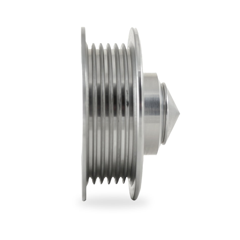CBM MOTORSPORTS™ 6 RIB BILLET LS HIGH SIDED TENSIONER PULLEY FOR 4.5L ...