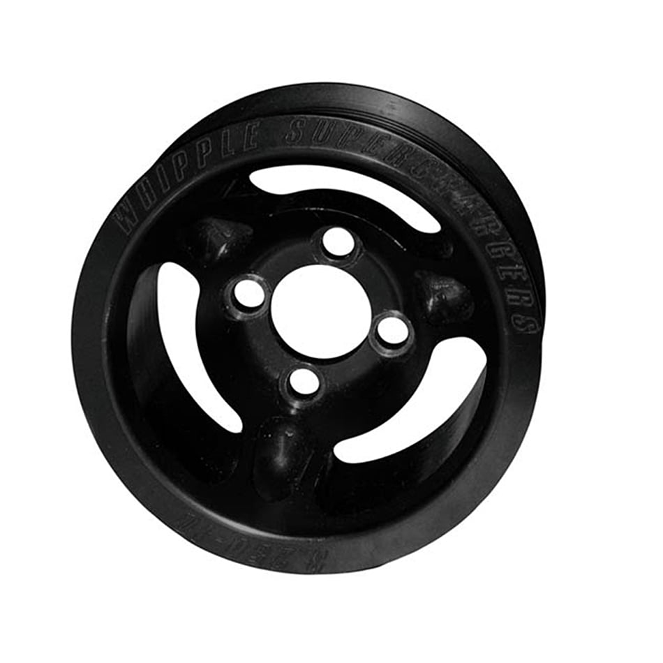 WHIPPLE SUPERCHARGERS 6 RIB STANDARD 4 BOLT BILLET SUPERCHARGER PULLEYS ...