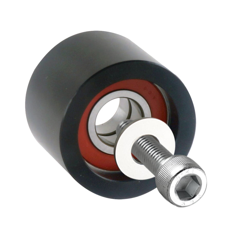 CBM MOTORSPORTS BILLET SUPERCHARGER IDLER PULLEY 2.0" SMOOTH 10 RIB ...