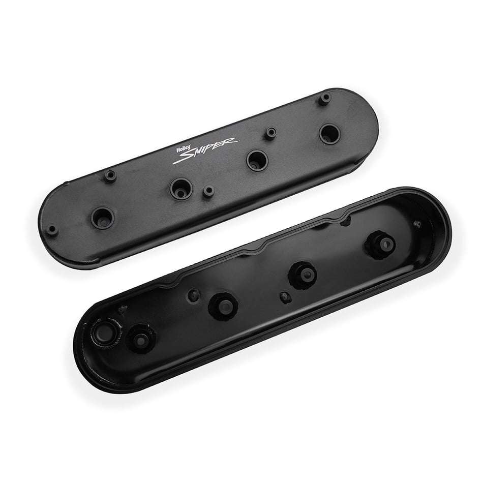 HOLLEY SNIPER FABRICATED ALUMINUM LS1 LS2 LS3 LS6 LS7 VALVE COVERS ...