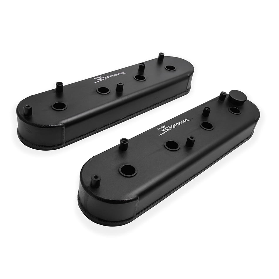 HOLLEY SNIPER FABRICATED ALUMINUM LS1 LS2 LS3 LS6 LS7 VALVE COVERS ...