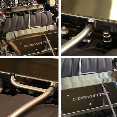 CBM MOTORSPORTS™ IGNITION COIL COVER KIT C6 LS7 CORVETTE NO OIL FILL