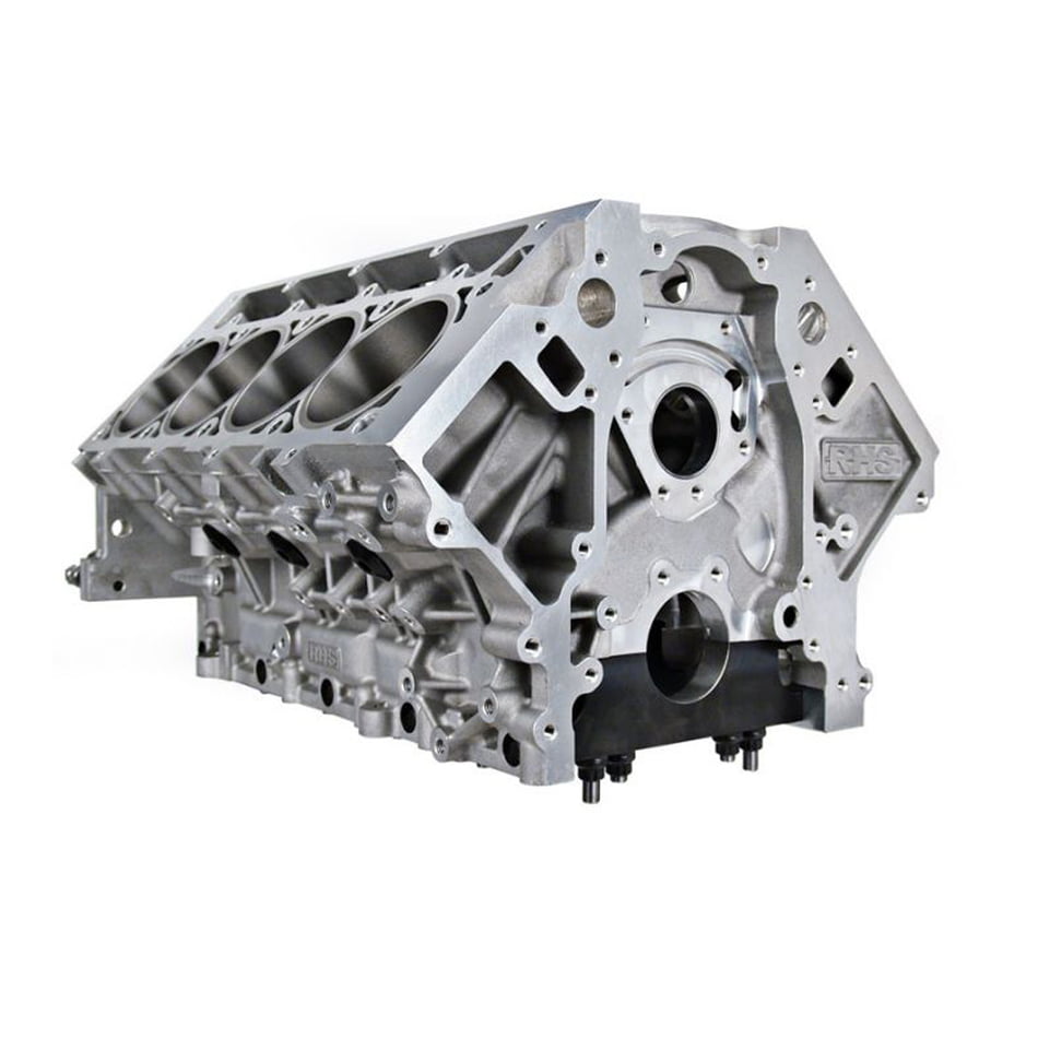 RHS LS ALUMINUM RACE BLOCK 9.750" TALL DECK 4.120" BORE