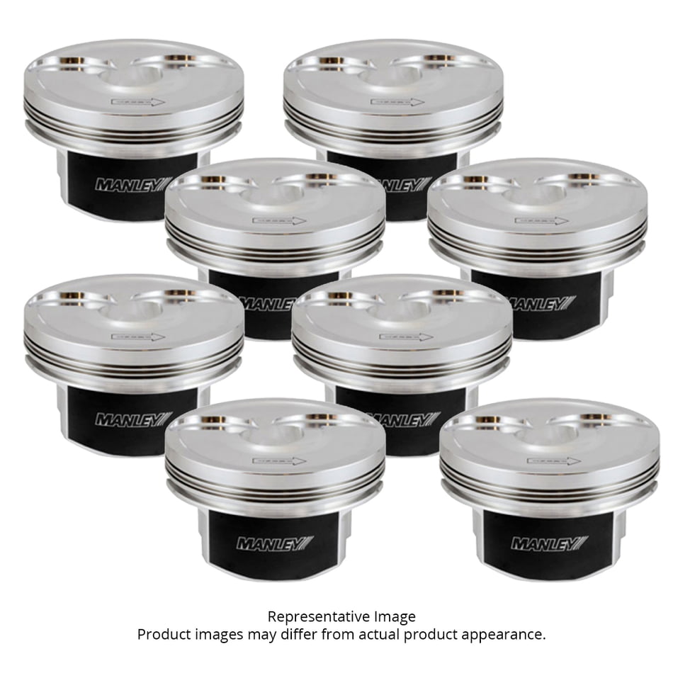 MANLEY PLATINUM -10CC DISH PISTON SET CHEVY DIRECT INJECTED LT1 4.000 ...