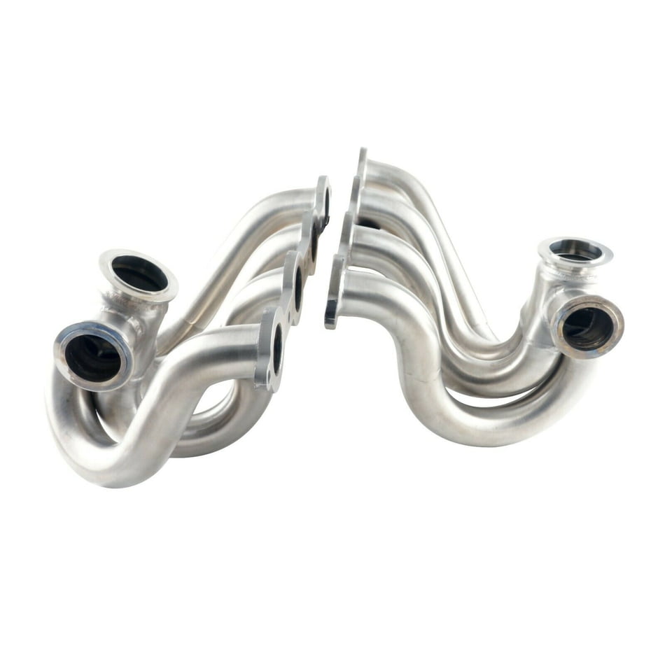 CBM MOTORSPORTS LS STAINLESS STEEL UP-SWEPT V-BAND STYLE TURBOCHARGER ...