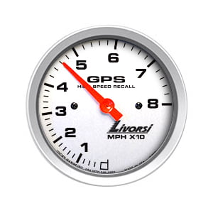 LIVORSI MEGA-RACE SERIES 80 MPH GPS SPEEDOMETER KITS