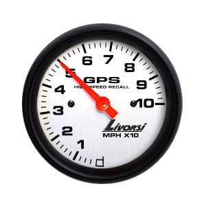 LIVORSI MEGA-RACE SERIES 100 MPH GPS SPEEDOMETER KITS