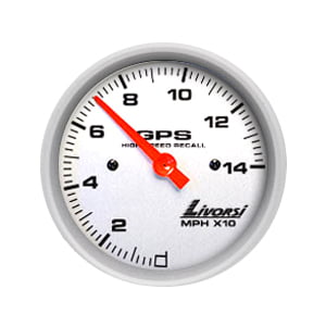 LIVORSI MEGA-RACE SERIES 140 MPH GPS SPEEDOMETER KITS