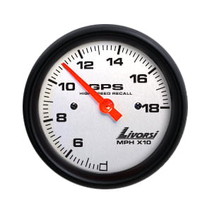 LIVORSI MEGA-RACE SERIES 180 MPH GPS SPEEDOMETER KITS
