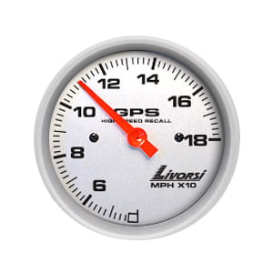 LIVORSI MEGA-RACE SERIES 180 MPH GPS SPEEDOMETER KITS