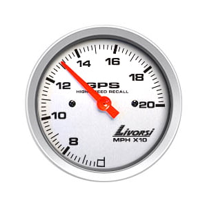 LIVORSI MEGA-RACE SERIES 200 MPH GPS SPEEDOMETER KITS