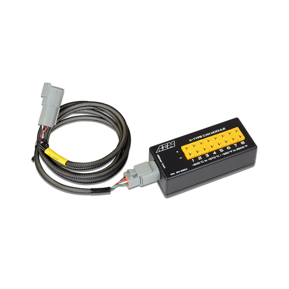 AEM 8 CHANNEL K-TYPE EGT CAN MODULE