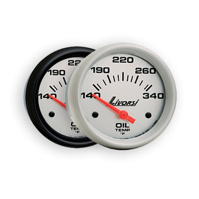 LIVORSI MEGA-RACE SERIES ELECTRIC OIL TEMPRATURE GAUGES 140-340° F