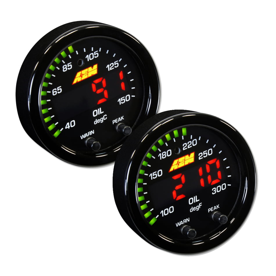 AEM X-SERIES TEMPRATUERE GAUGE ACCESSORY KIT