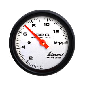 LIVORSI MEGA-RACE SERIES 140 MPH GPS SPEEDOMETER KITS