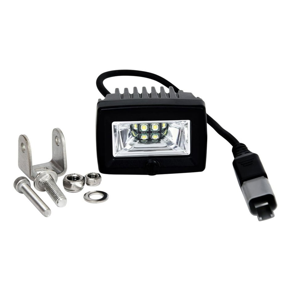 KC HiLiTES 2" C-SERIES C2 LED SINGLE LIGHT 20W FLOOD BEAM