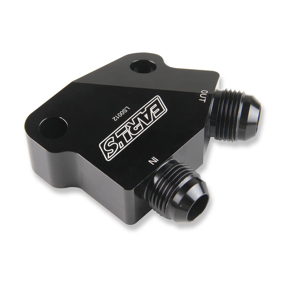 EARL'S GM LS SIDE MOUNT OIL COOLER ADAPTER