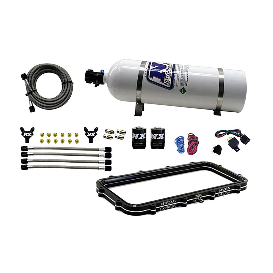 NITROUS EXPRESS HOLLEY HIGH RAM PLENUM PLATE SYSTEMS 75, 100, 150, 200 ...