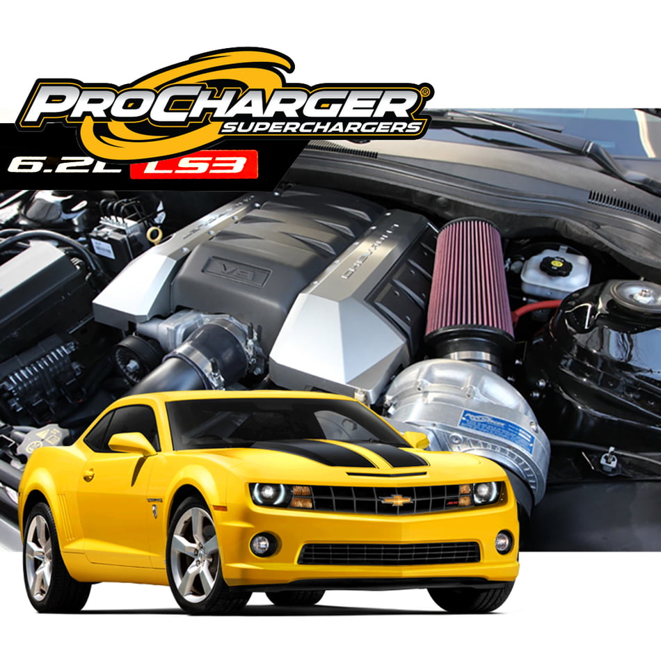 PROCHARGER HO INTERCOOLED SUPERCHARGER SYSTEM P-1SC-1 2010-2015 CAMARO ...
