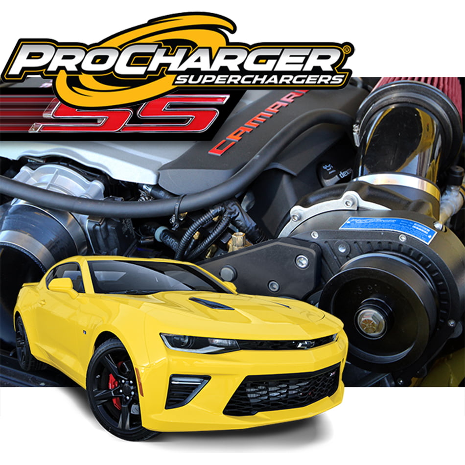 PROCHARGER STAGE II INTERCOOLED SUPERCHARGER SYSTEM P-1X 2016-17 CAMARO ...