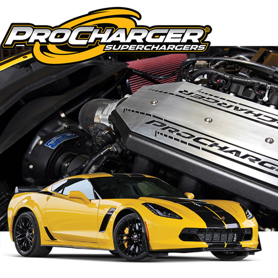 PROCHARGER HIGH OUTPUT INTERCOOLED SUPERCHARGER SYSTEM P-1X 2014-17 ...