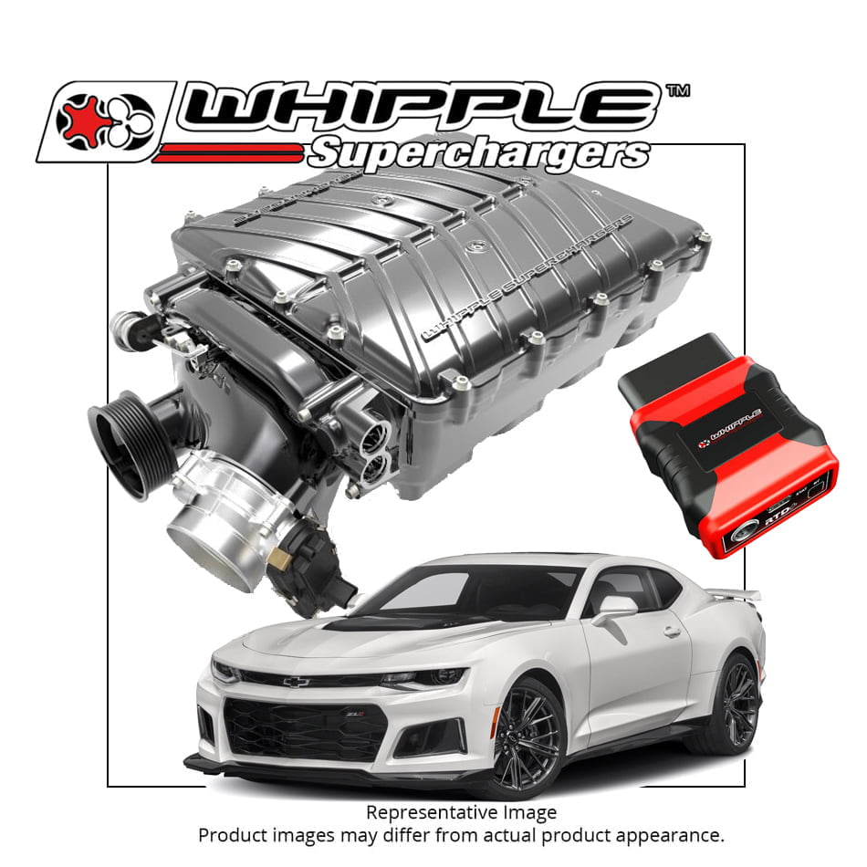 WHIPPLE 2016-2024 CAMARO 6.2L LT1 COMPLETE INTERCOOLED 3.0L GEN V ...