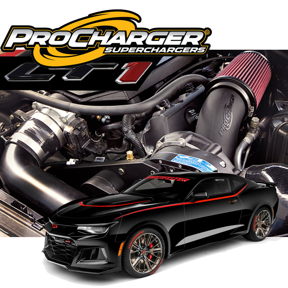 PROCHARGER HO INTERCOOLED TUNER KIT P-1SC-1 2016-2022 CAMARO SS LT1