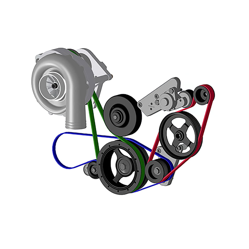 PROCHARGER STAGE II INTERCOOLED SUPERCHARGER SYSTEM P-1SC-1 2013-2008 ...