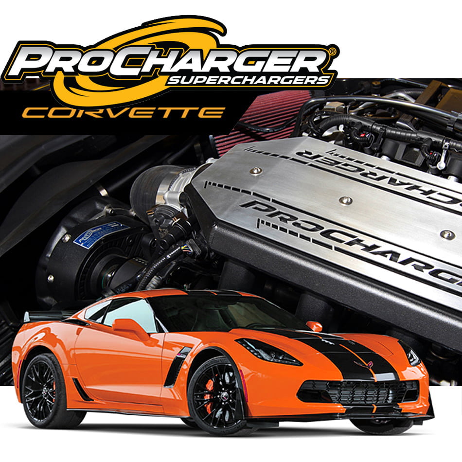 PROCHARGER INTERCOOLED SUPERCHARGER PRO RACE KIT 2019-2015 CORVETTE C7 ...